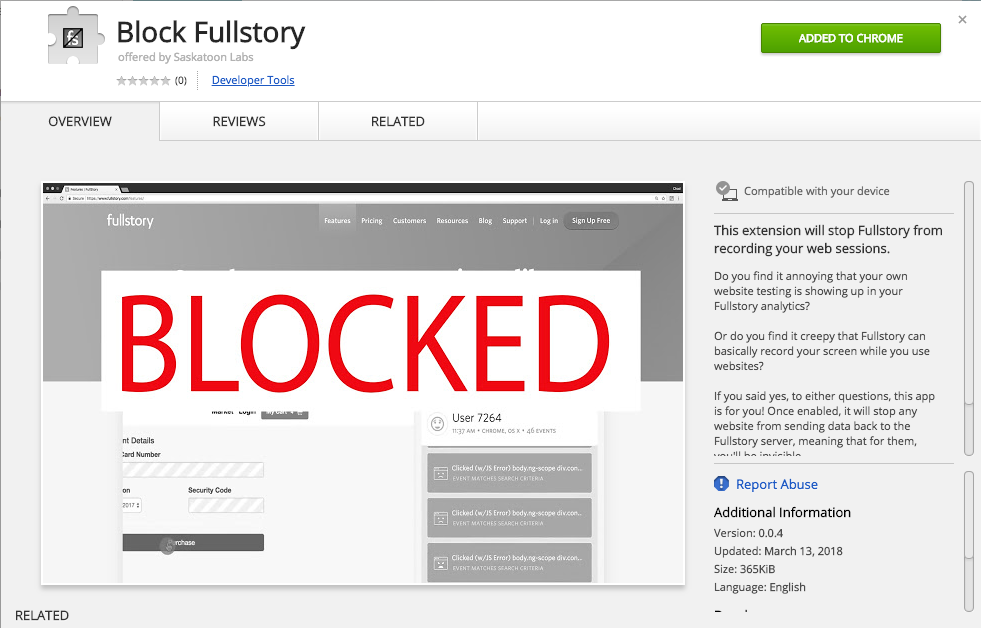 How To Block Fullstory. so that your own testing/traffic… | by Alice J ...