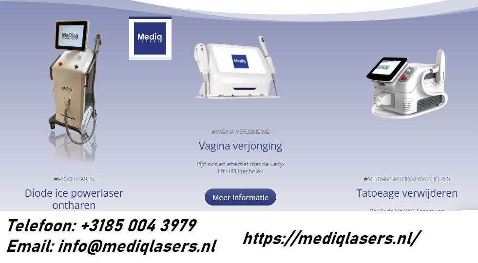 Laser huren of leasen-Laser apparaat huren - Mediqlasers - Medium