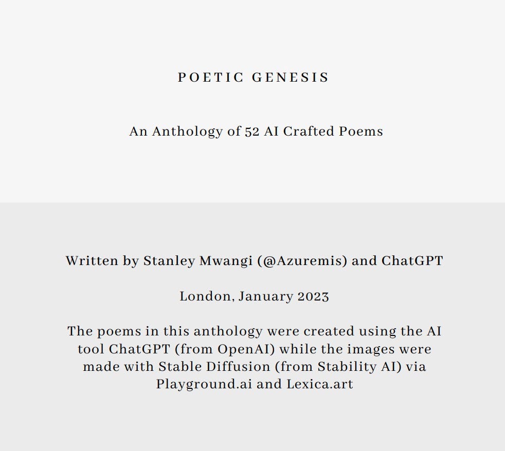 How I made an epic poetry anthology using ChatGPT | by Azuremis ...