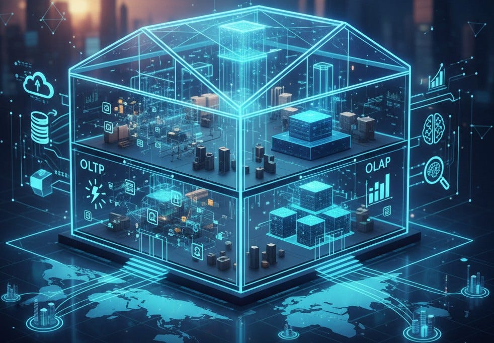 “Understanding Data Warehousing: 🏗️ Architecture, ⚡ OLTP vs 📊 OLAP, and ...