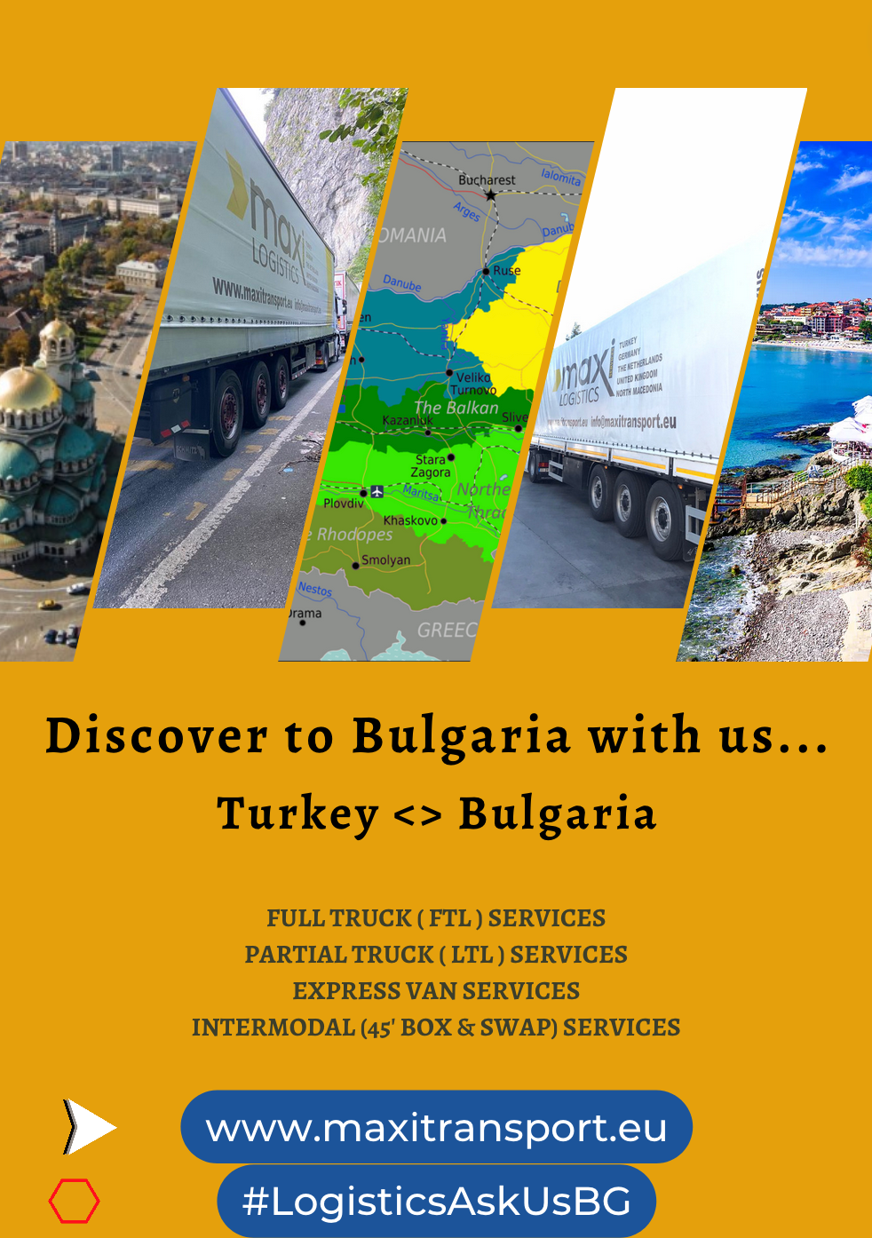 From Turkey to Bulgaria Reliable Road Freight Transport Services, From ...