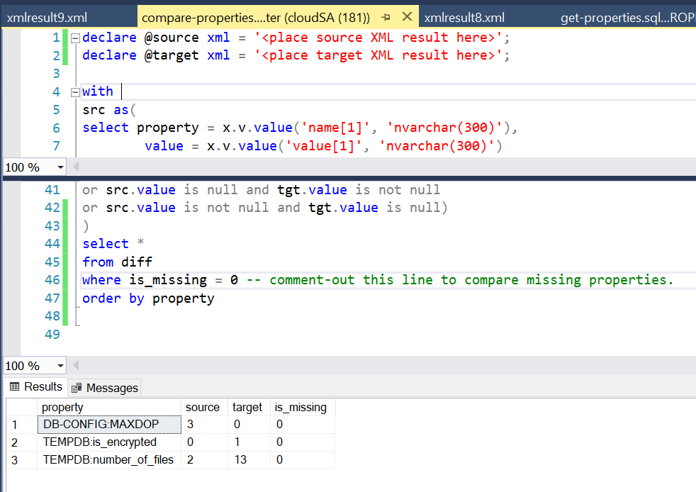 Compare Environment Settings On Sql Server And Azure Sql That May Impact Performance By Jovan