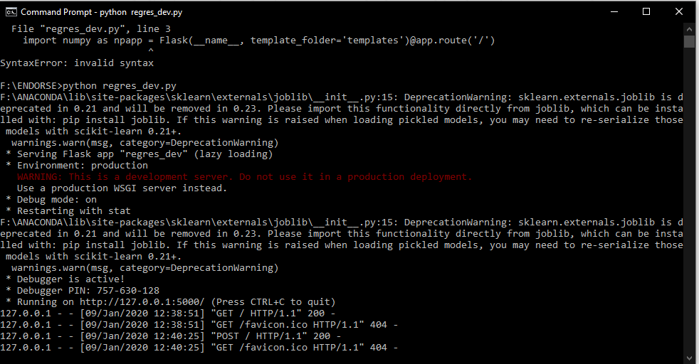 Men-deploy Machine Learning menggunakan Module Flask | by Tania ...