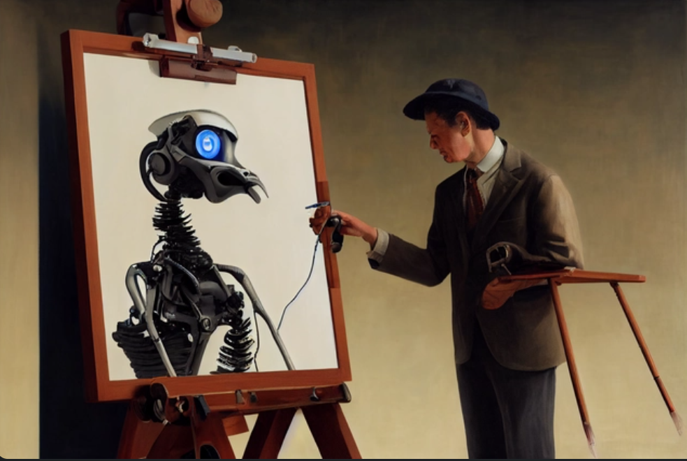 AI Art: The Future of Blogging (or a Robot Takeover?) | by Dfaults | Medium