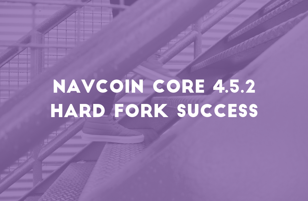 NavCoin Core 4.5.2 Hard Fork Success | by Navio | Navio Collective | Medium