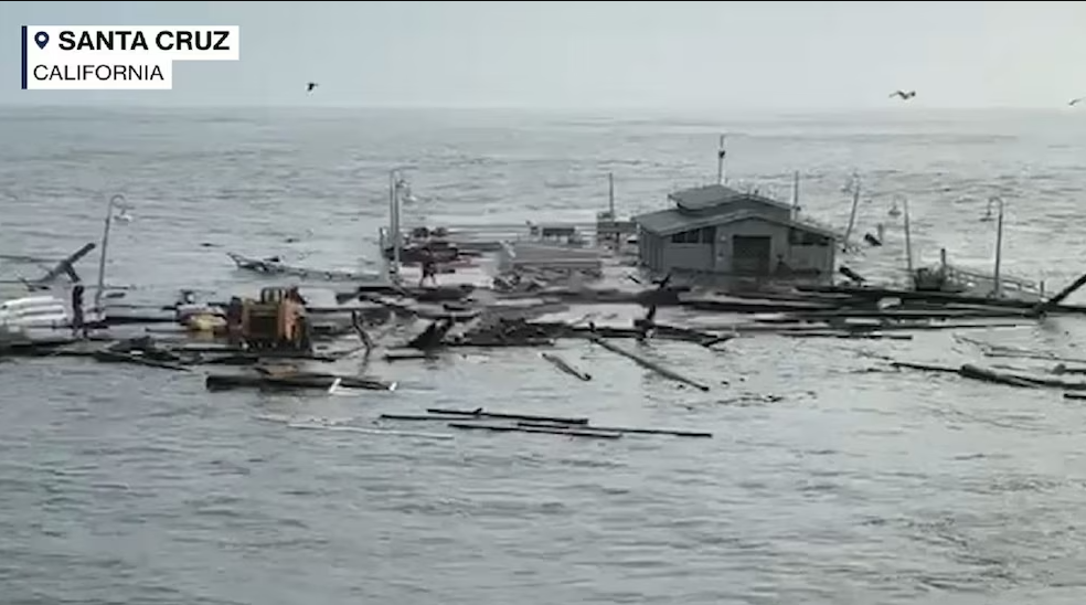 Santa Cruz Wharf Collapse. See Video | by Amir Sultan | Medium