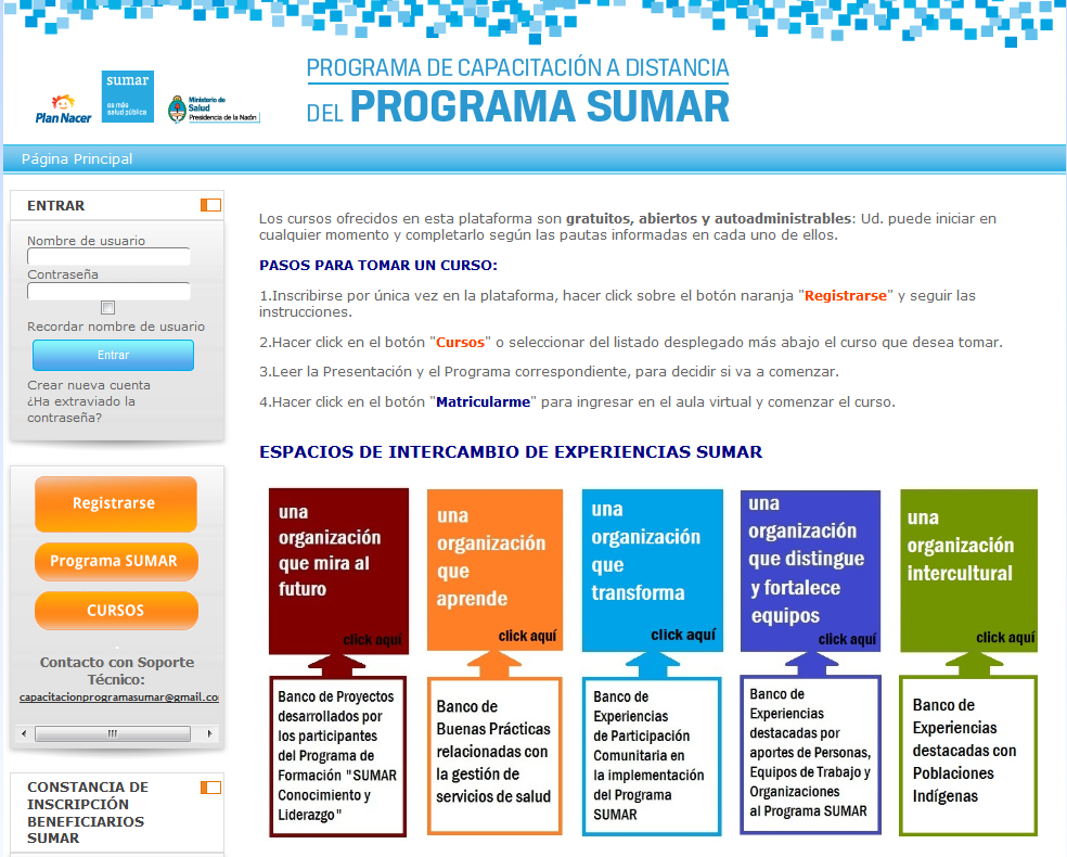 Salud: Cursos gratuitos 2016 desde la plataforma de capacitación del ...