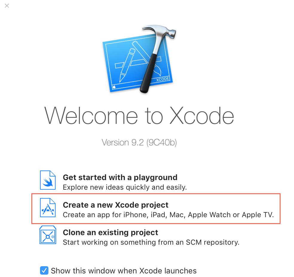 Setting Up a New Xcode Project. Getting started with any new project ...