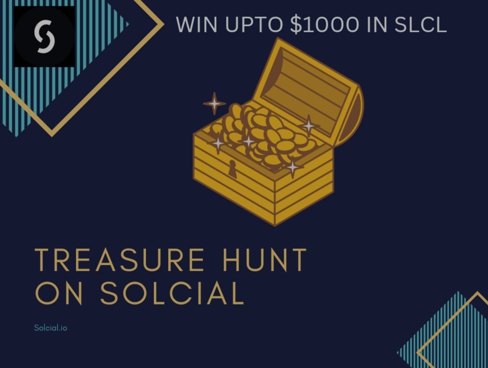 FUN AND EARN TREASURE HUNT GAME ON SOLCIAL! | by Imowo Sam Robinson ...