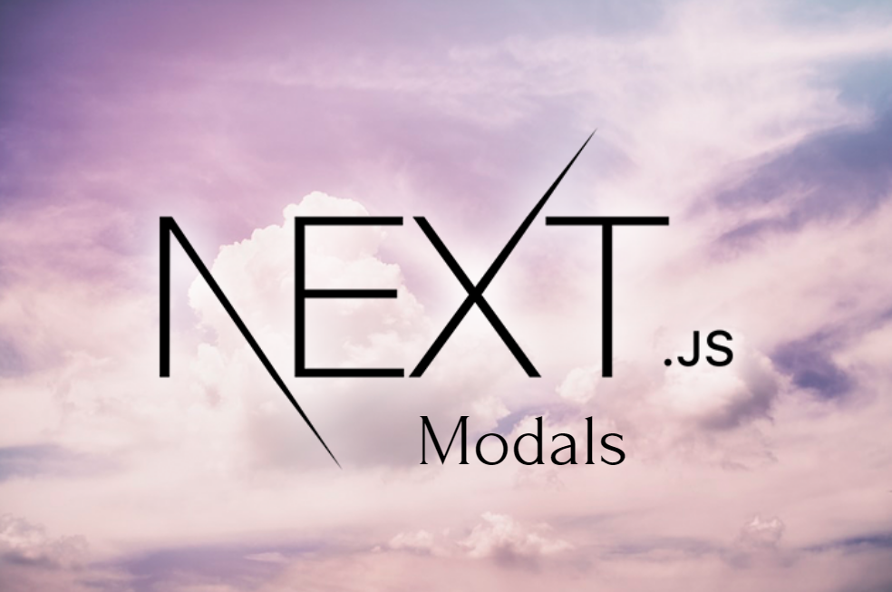 Next.js Modals Made Easy | by Dan Tulpa | Nov, 2023 | Medium