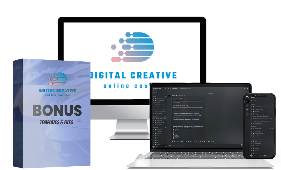 Digital Creative Online Course Downloads Program: Empowering Learning ...
