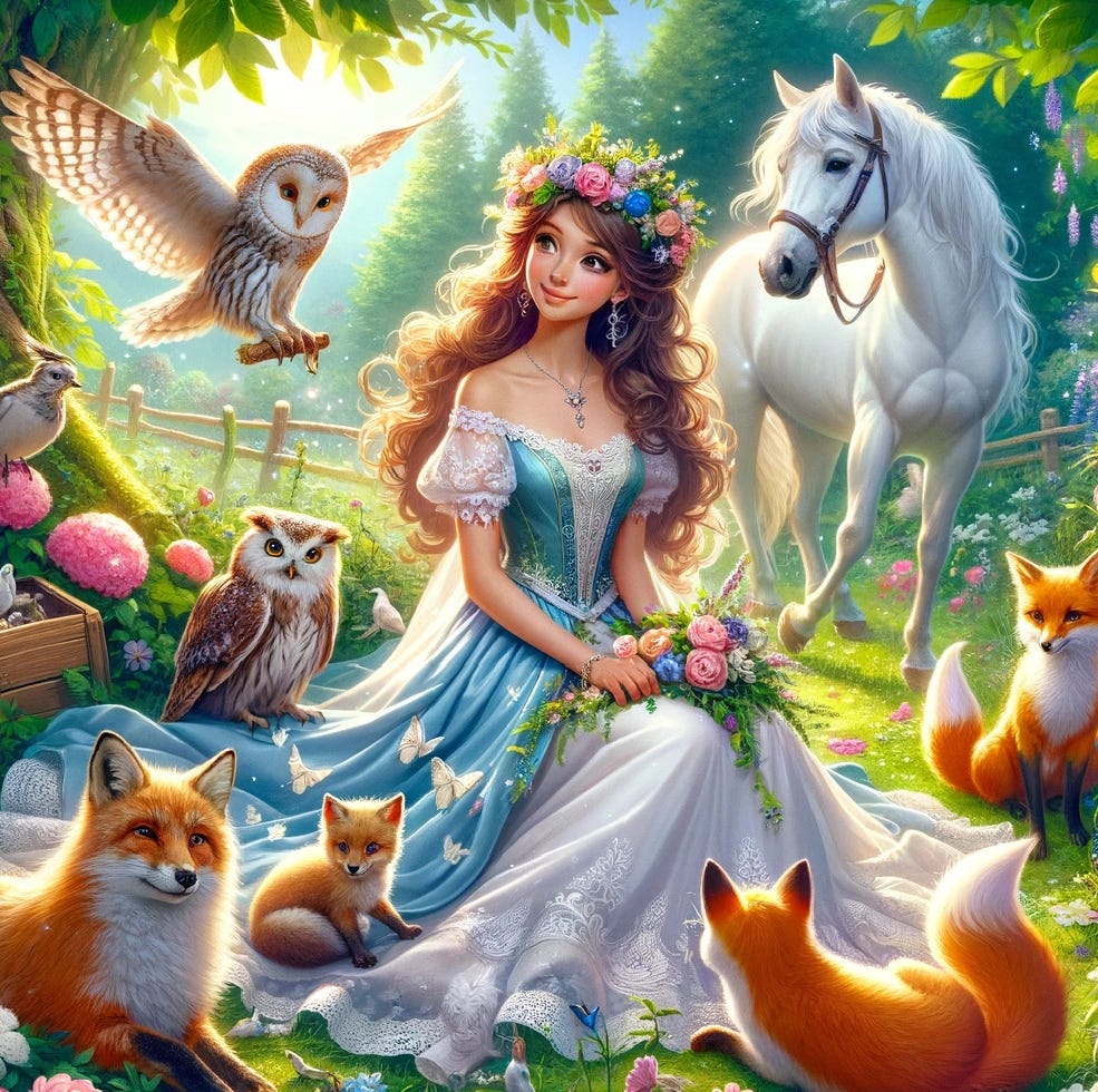 The Princess and Her Magical Pets. | by Ayesha Malik | Dec, 2024 | Medium