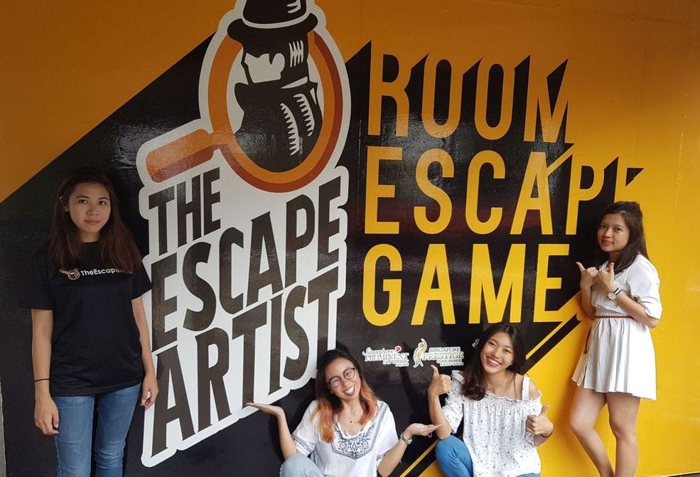 The Escape Artist. Last Friday, we escaped (eh, hint hint)… | by ...