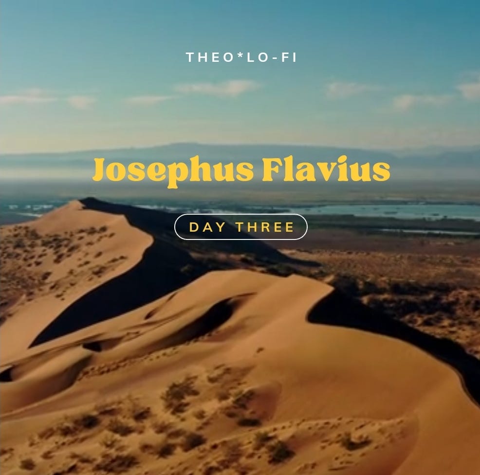 Josephus the Diplomacy Man!. Day Three with Josephus Flavius | by ...
