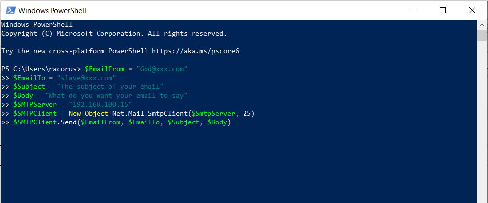 SMTP Mail Relay Command: Windows - Sanit Arunplod - Medium