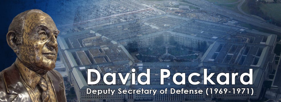 The Original Better Buying Power — David Packard Acquisition Rules 1971 ...