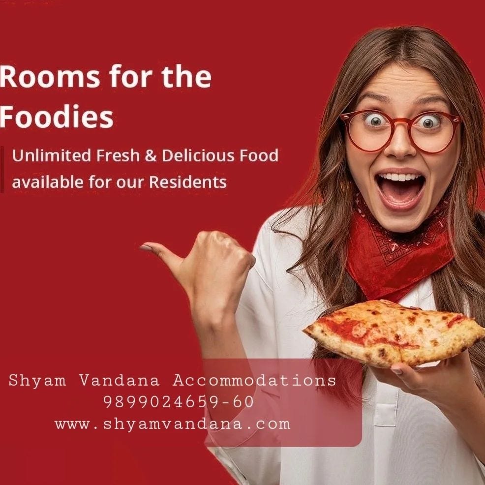 Shyam Vandana PG in Noida for Female Students with Food Inclusions | by ...