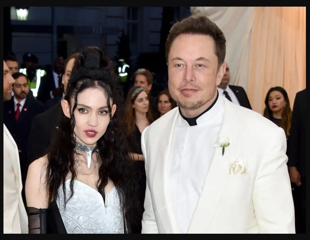 Grimes says she’s changed her and Elon Musk’s daughter’s name from Exa ...