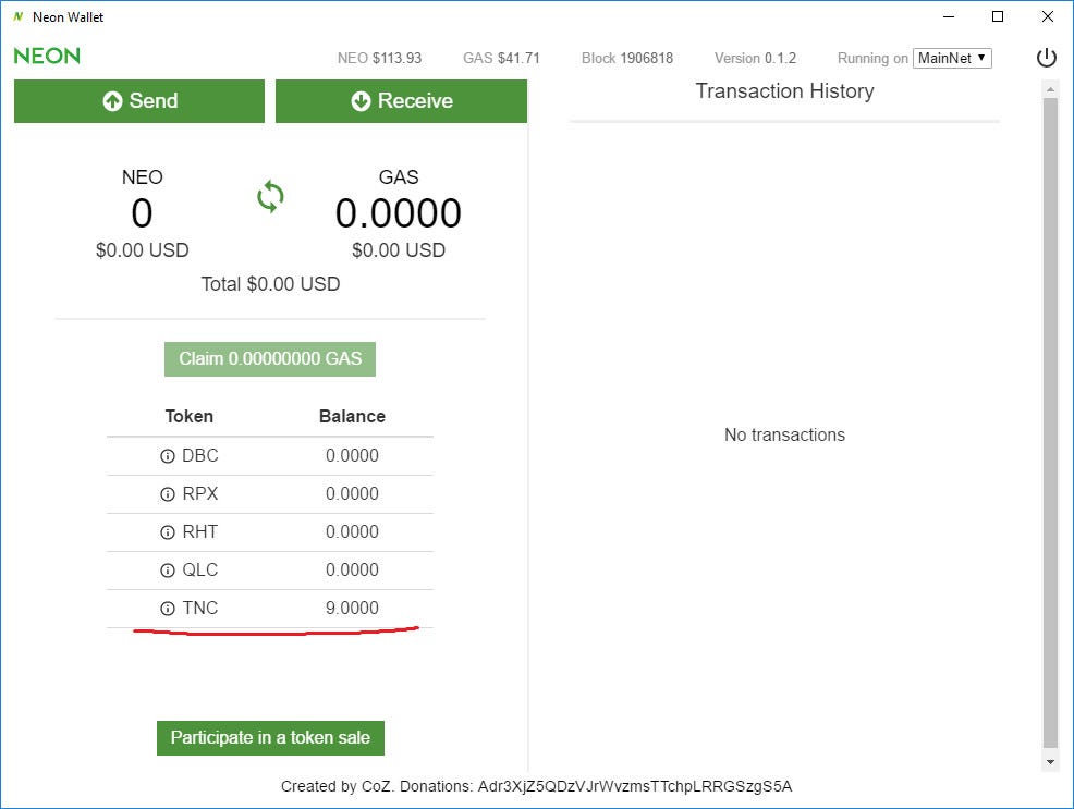 Trinity NEON Wallet Guide step by step | by Justas Mikalauskas | Medium