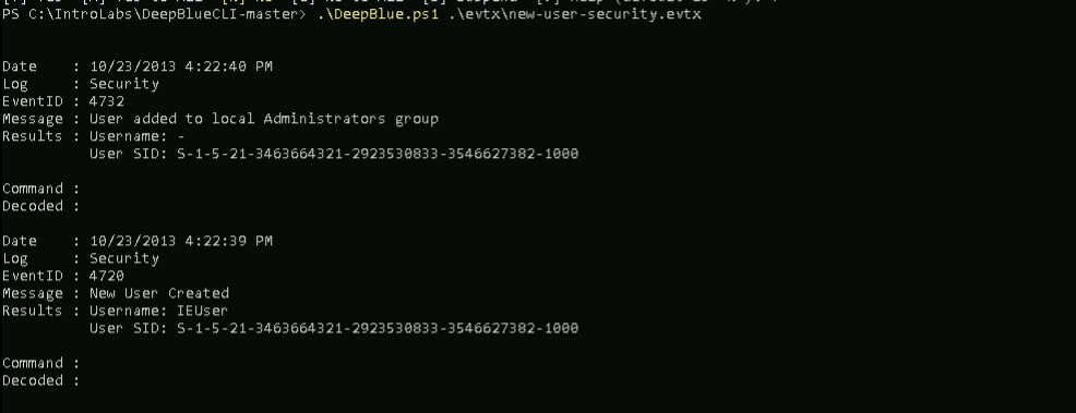 Threat hunting using DeepBlueCli. We will use a very crucial tool used in… | by Mahmoudhalim ...