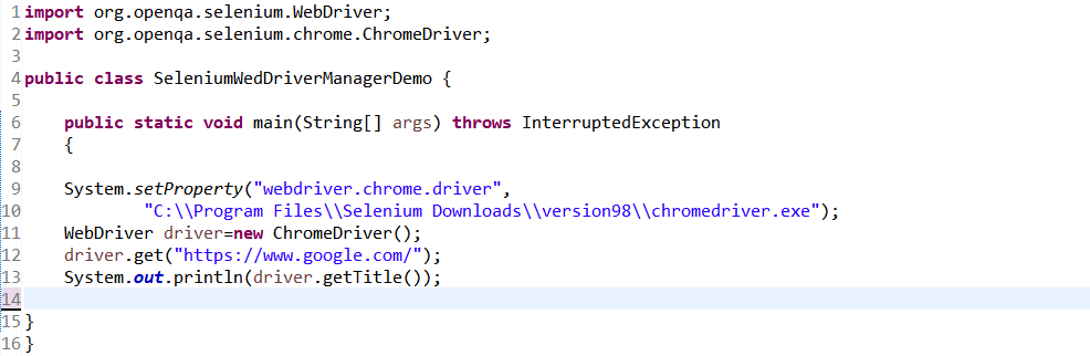 What does the Selenium WebDriverManager does?- New updates.. | by ...