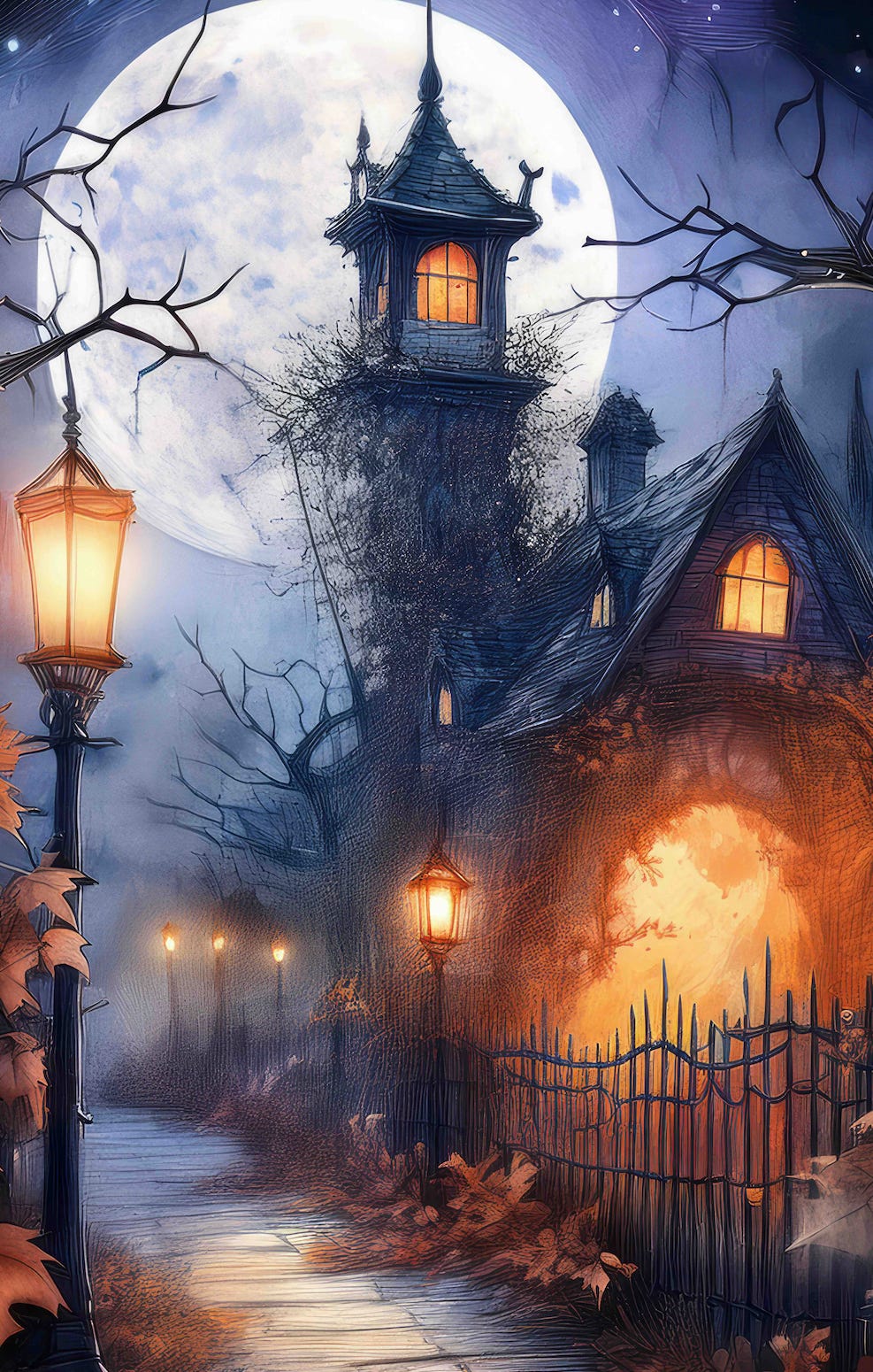 Hauntingly Beautiful Halloween Poem | by Printique studios | Medium