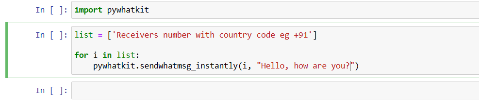 Python code to What’s App message. - Pranav wagh - Medium