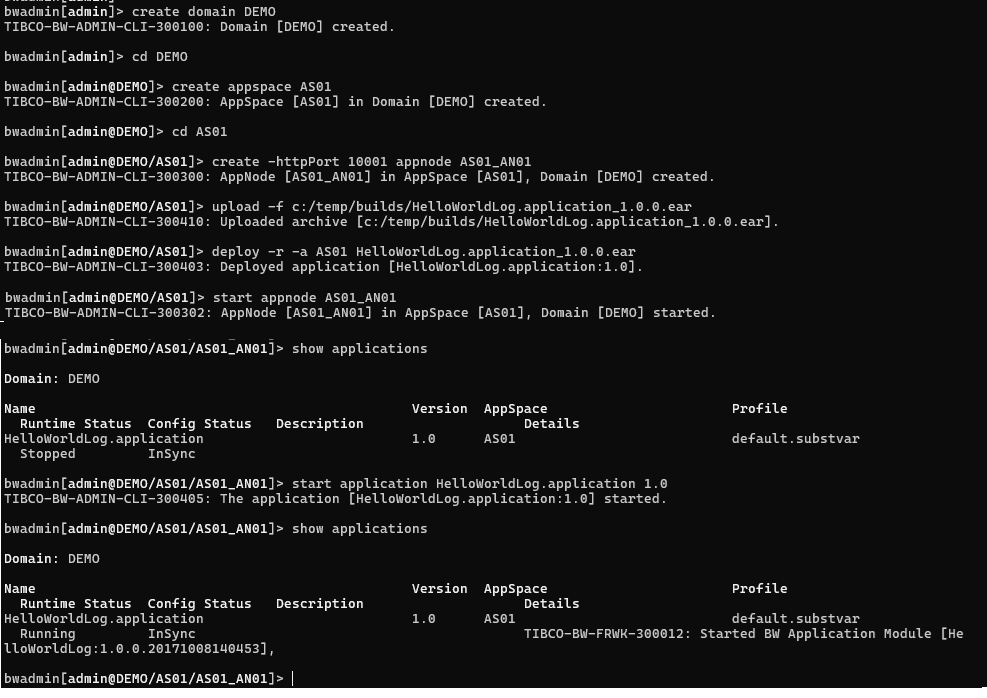 How to test a BusinessWorks application in deployed mode without ...