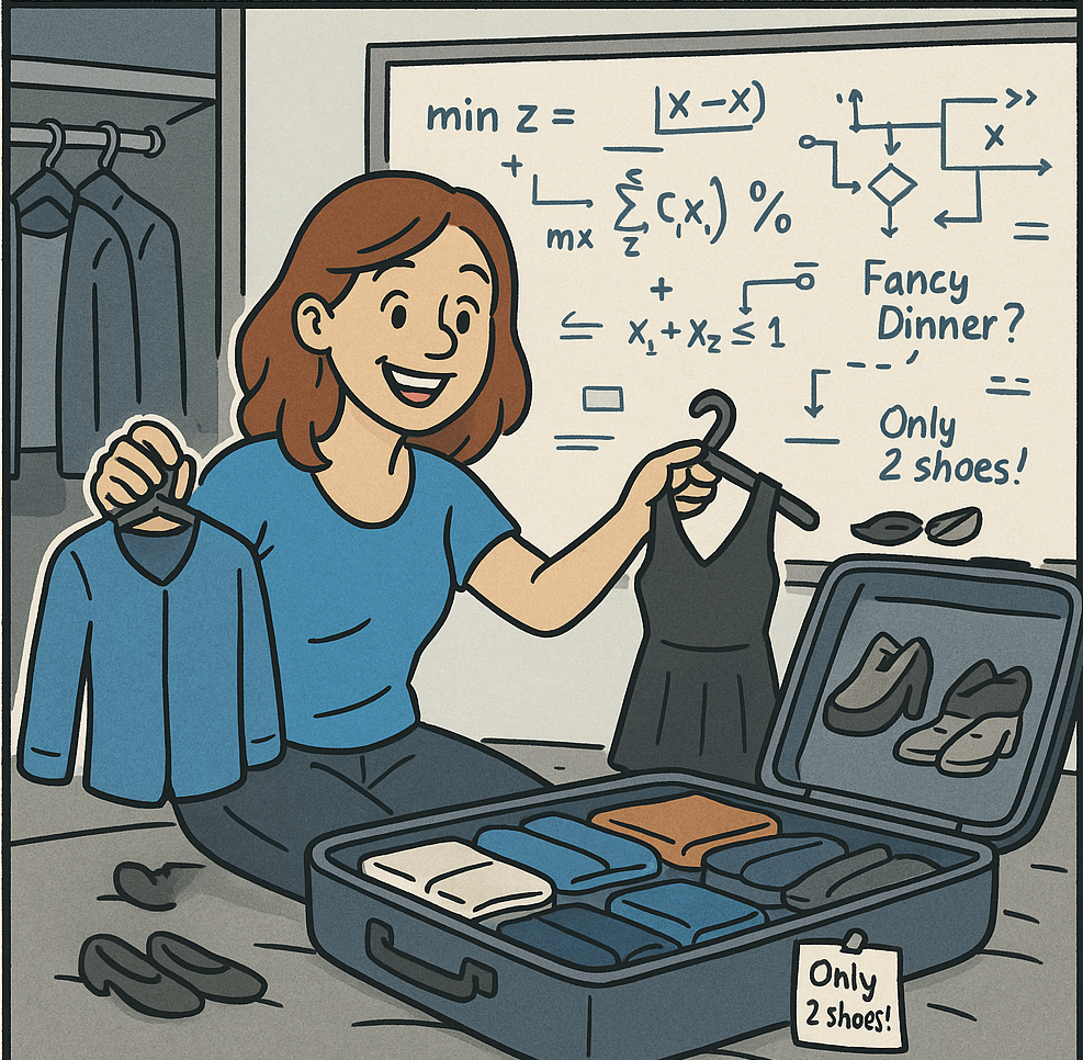 My Wife Uses Stochastic Optimization to Pack My Clothes | by John ...