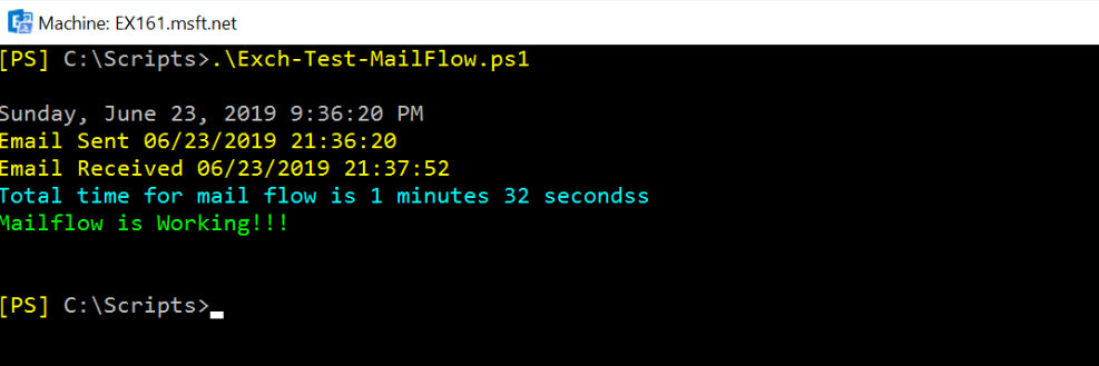 Exchange Mail Flow testing script. | by Tzahi Kolber | Medium