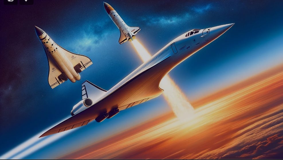 The Sky’s Legacy: A Tale of Concorde and Space Shuttle | by Justin Case ...