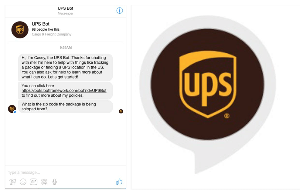 Chatbots in logistics and supply chain: How do companies like UPS ...