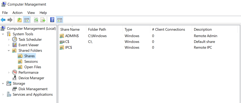 How admin shares works in windows | by Gaurav Gupta | Medium