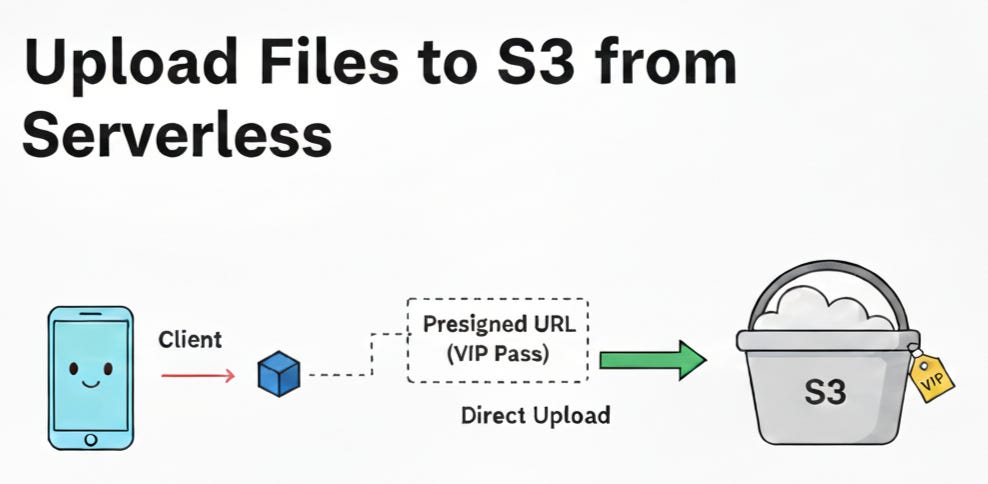 The Right Way to Upload Files to S3 from a Serverless Backend | by Sazzadur Rahman | Sep, 2025 ...