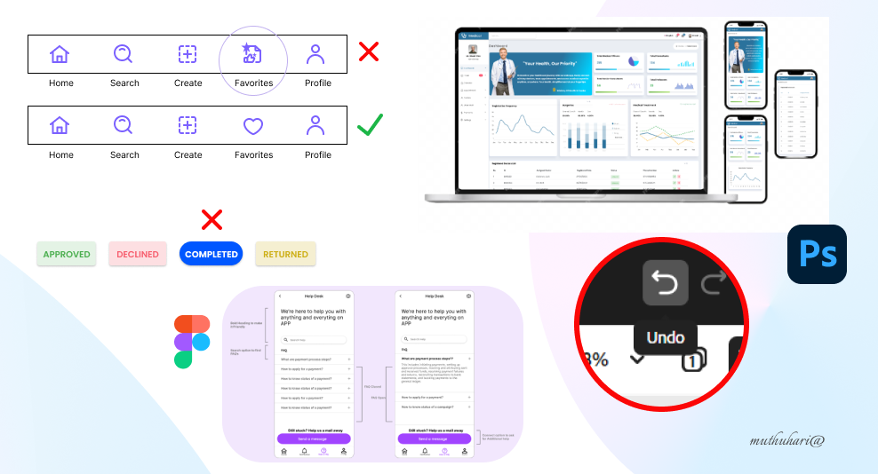 User Interface (UI) principles. Simplicity | by Muthuhari Nisansala ...
