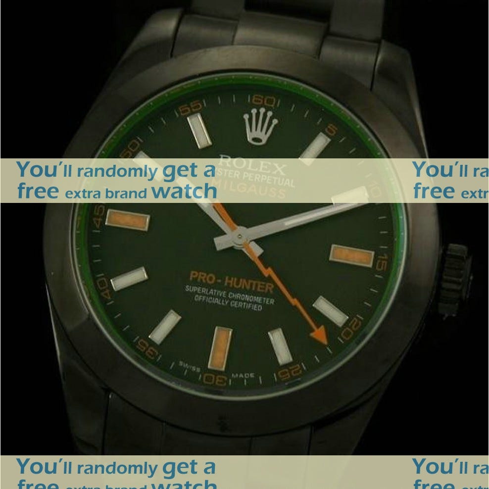 Replica Rolex Milgauss Watches - abcluxury - Medium