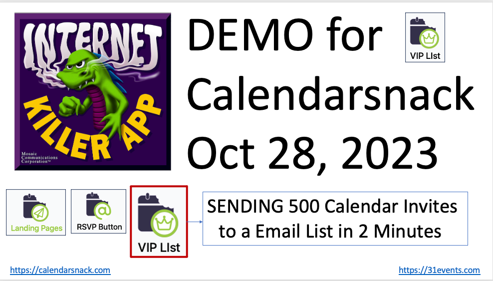 Sending a Calendar Invite to an Email VIP List in 2 minutes.. | by Greg ...