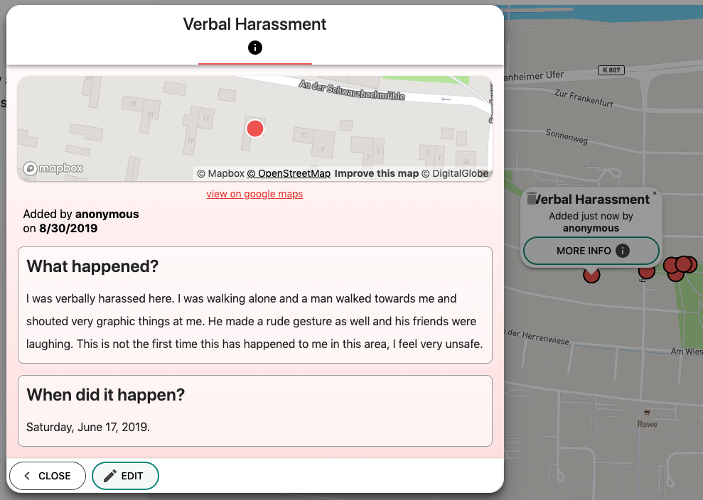 Harassment Report Maps. 81 percent of women and 43 percent of… | by ...