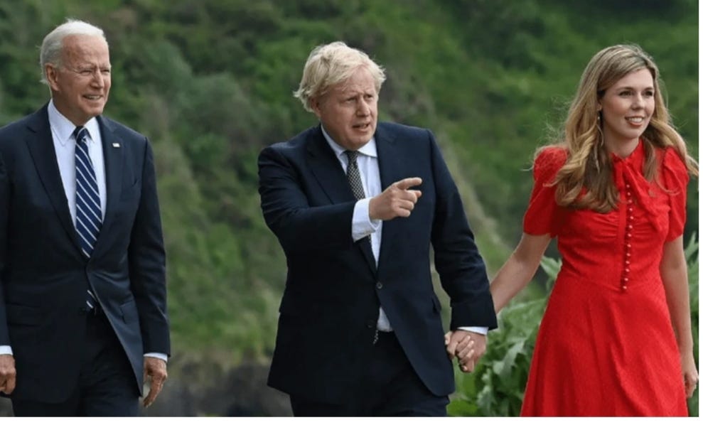 Biden was impressed by the beauty of my wife, Boris Johnson | by Ubaid ...