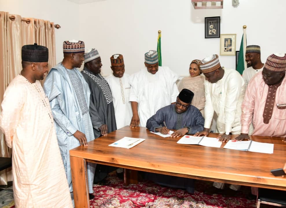 GOVERNOR SANI BELLO SIGNS 2020 APPROPRIATION ACT INTO LAW | by Mary ...