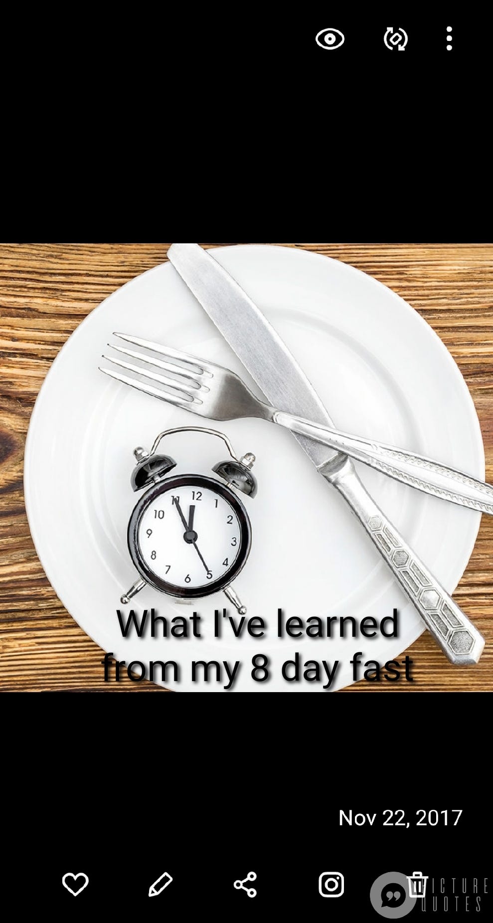 What I've learned from my 8 day fast... | by Treadmill Treats | Medium