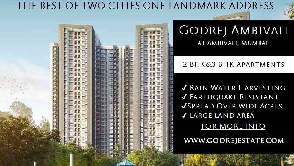 Godrej Ambivali Mumbai | This Unique, Spacious, and Comfortable 3 ...