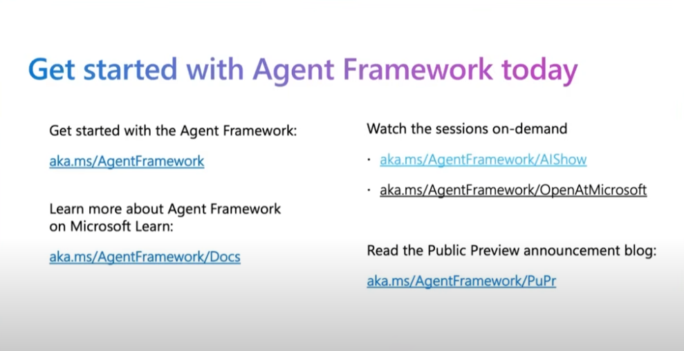 Rethinking AI Agents and SDK: the new MS agent-framework | by Edgar ...