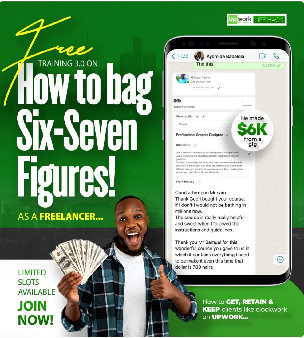 Beginner's Guide to Making Six Figures on Upwork | by James Morgan | Nov, 2023 | Medium