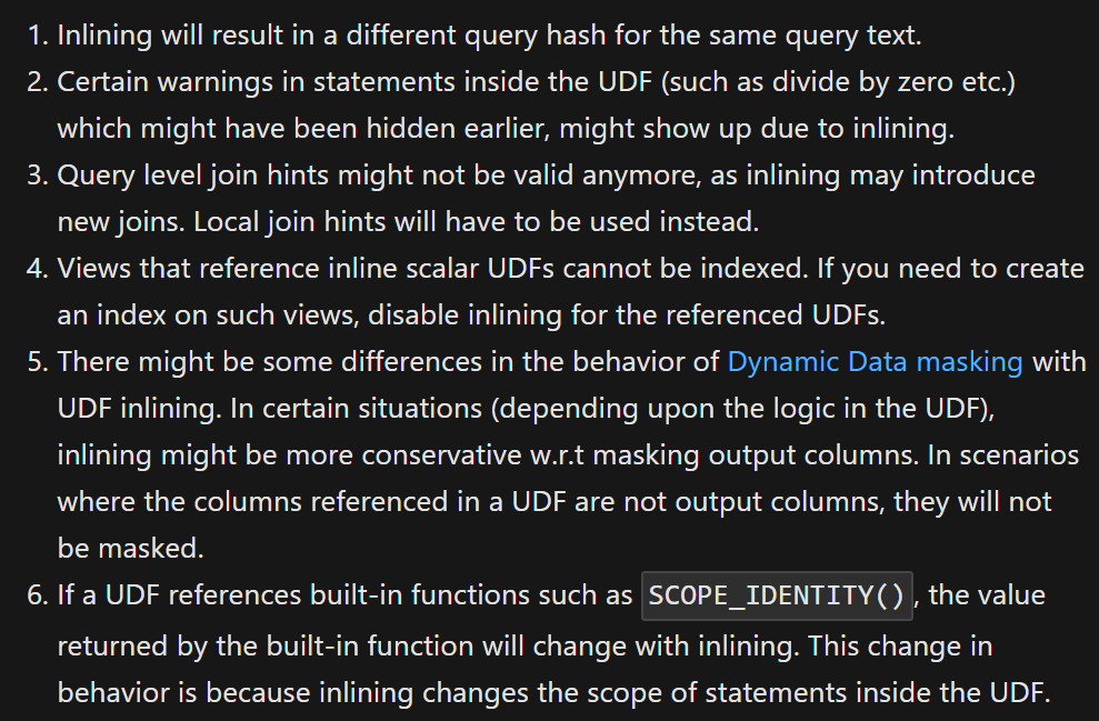 Wonderful Scalar UDF Inlining. Scalar… | by RiCo 技術農場 | RiCosNote | Medium