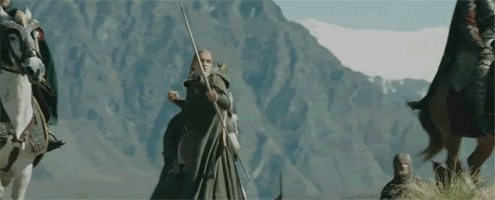 Legolas Snow Gif