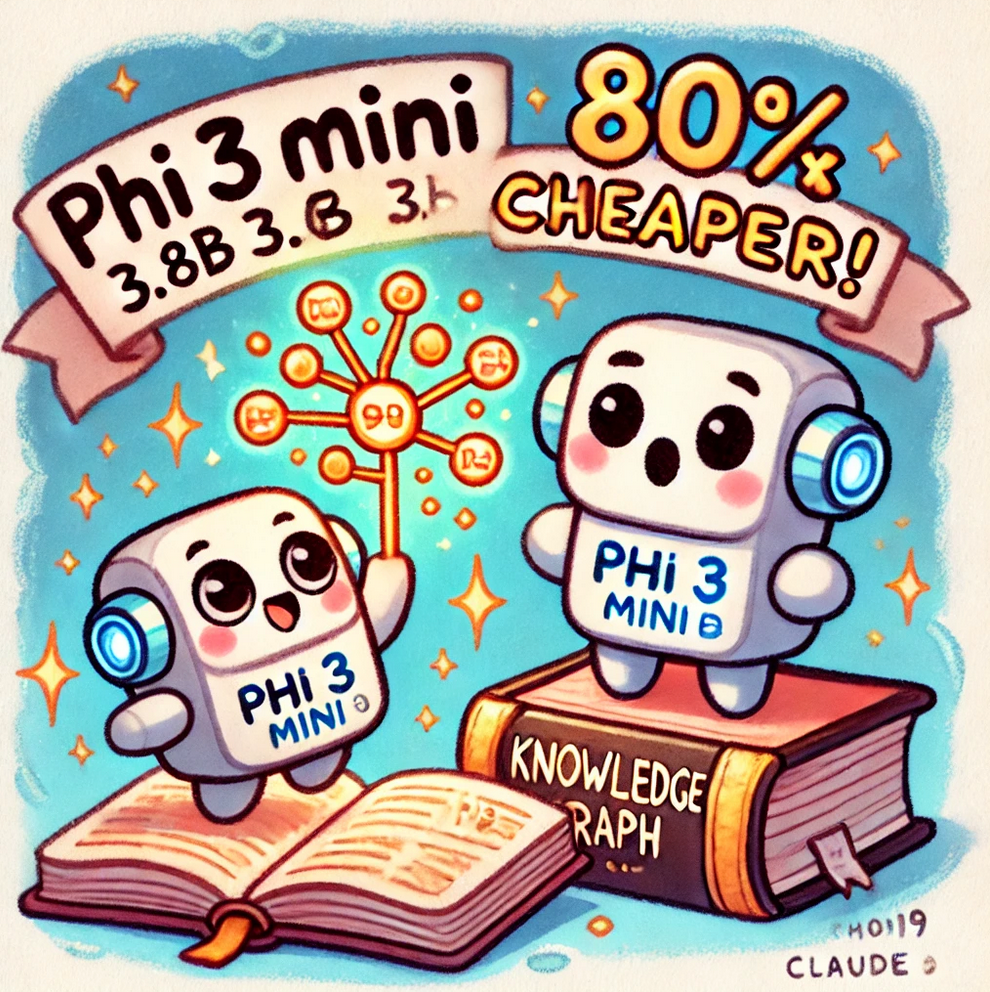 用Phi 3 mini (3.8B)微調取代Claude 3.5，萃取知識圖譜，八十倍便宜就算了，還更精準 - Bowen Chiu - Medium