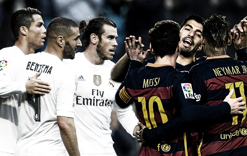 When BBC and MSN Ruled Football. Comparing Real Madrid and Barcelona’s ...