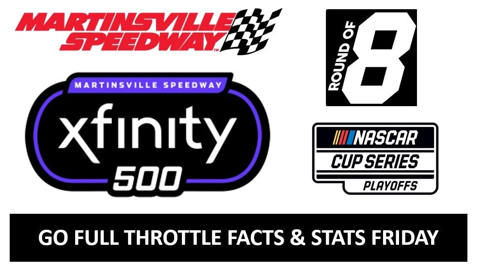 GFT Facts and Stats Friday: Data and Race Predictions for the Xfinity ...