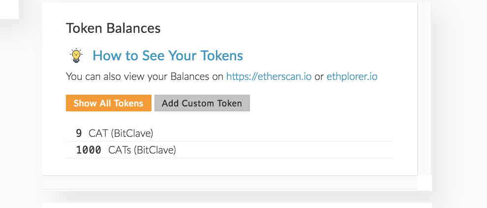Adding CAT tokens to your wallet. Introduction | by BitClave | Medium